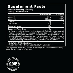 Amped AF Steel Supplements Pre-Workout Review